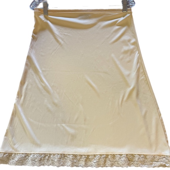 Gold Coast | Intimates & Sleepwear | Vintage Lace Trim Half Slip ...